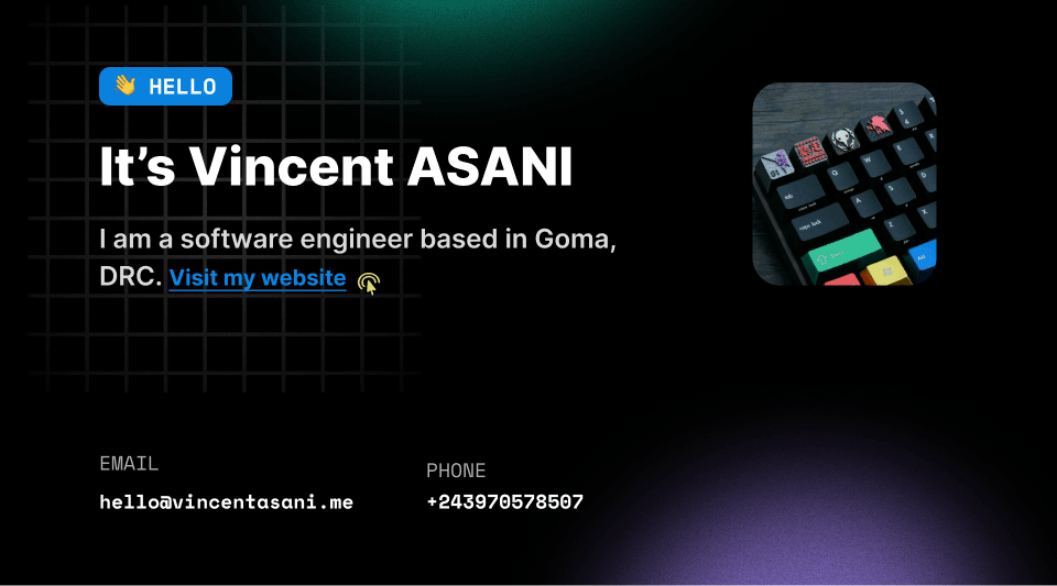 Home - Vincent ASANI